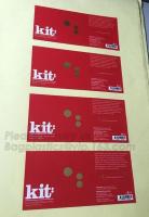 China Die Cut Foil stamping, Waterproof Vinyl PVC Custom Logo Sticker Label, matte finish, PP label, PET sticker for sale