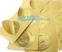 China Die Cut Foil stamping, Waterproof Vinyl PVC Custom Logo Sticker Label, matte finish, PP label, PET sticker for sale