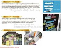 China Die Cut Foil stamping, Waterproof Vinyl PVC Custom Logo Sticker Label, matte finish, PP label, PET sticker for sale