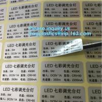 China Die Cut Foil stamping, Waterproof Vinyl PVC Custom Logo Sticker Label, matte finish, PP label, PET sticker for sale