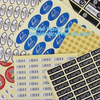 China Die Cut Foil stamping, Waterproof Vinyl PVC Custom Logo Sticker Label, matte finish, PP label, PET sticker for sale