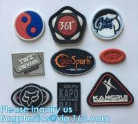 China Customize 3D Silicone Patch, Garment Label, Apparel Accessories, Clothing Label Tag, Pvc Patch, Rubber Badge for sale