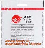 China ICAO Duty Free Packaging, STEBs Bags, Custom Airport Store, Retail Shop Security Bags, Tamper Evident Proof for sale