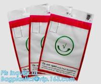 China ICAO Duty Free Packaging, STEBs Bags, Custom Airport Store, Retail Shop Security Bags, Tamper Evident Proof for sale