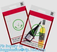 China ICAO Duty Free Packaging, STEBs Bags, Custom Airport Store, Retail Shop Security Bags, Tamper Evident Proof for sale