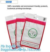 China ICAO Duty Free Packaging, STEBs Bags, Custom Airport Store, Retail Shop Security Bags, Tamper Evident Proof for sale