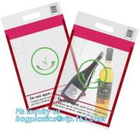China ICAO Duty Free Packaging, STEBs Bags, Custom Airport Store, Retail Shop Security Bags, Tamper Evident Proof for sale