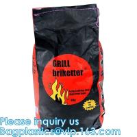 China Charcoal Briquettes, BBQ Kraft Paper Charcoal Bag, Grill Packing Bag, Size 3kg 4kg 5kg 8kg 7kg 9kg 10kg 15kg for sale