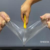China Anti Yellowing Anti Scratch High Viscosity Glossy Protection Film 7.5mil TPU PPF Car Invisible Wrap for sale