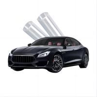 China Scratch Resistant Anti Yellowing Acrylic Car Body Sticker Film with Removable Glue for sale