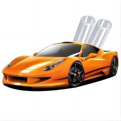 China Good Toughness Stretchable Automotive Paint Protection Film Transparent for sale