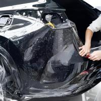 China Good Toughness Stretchable Automotive Paint Protection Film 8.5MIL Transparent for sale
