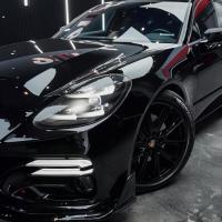 China Good Toughness Stretchable Automotive Paint Protection Film 8.5MIL Transparent for sale