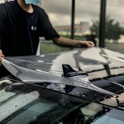 China Anti Yellow Easy Install TPU PPF Car Paint Protection Film 42N Tear Strength 150μM for sale