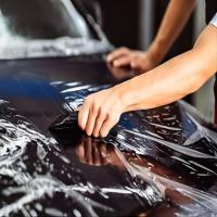 China Transparent TPU Paint Protection Film 150μM Protective Film For Car 6.5mil for sale