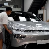 China 7.5 Mil Heat Repair Gloss Anti Scratch Protection Film For Car Non Yellowing Auto Paint Wrap for sale
