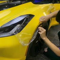 China Anti Yellowing Anti Scratch High Viscosity Glossy Protection Film 7.5mil TPU PPF Car Invisible Wrap for sale