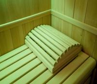 China Custom Made Cedar Cube Sauna Room 4 Person Outdoor Modern Cube Sauna with 6kw Heater for sale