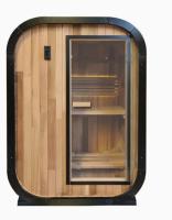 China 4-Person Red Cedar Traditional Steam Sauna Room with 6kw Electric Stove for sale