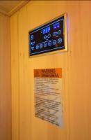 China Full Spectrum Infrared Sauna Room 2 Person Red Light Far Near Middle Hemlock Wood for sale