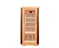 China 1 Person Hemlock Cedarwood Indoor Far Infrared Sauna 1800W WiFi Control for sale