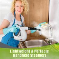 China 1400W Handheld Steam Cleaning Machine 500mL Portable High Pressure Steam Cleaner for sale