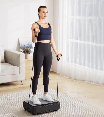 China 200W Home Vibration Plate Exercise Machine Whole Body Vibrating Fitness Platform 99 Speeds 400 lbs for sale