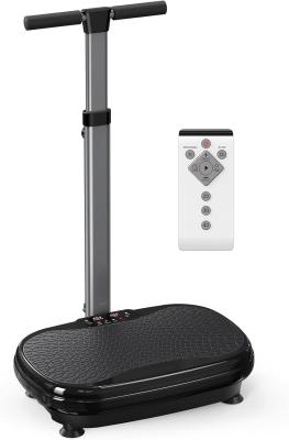 China Household Vibration Plate Exercise Machine With Handrail Vibrating Exercise Machine for sale