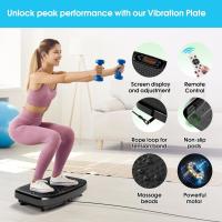 China 200W Electric Vibration Platform Exercise Machine With 120 Speed Levels 9 Auto Modes for sale