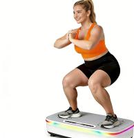 China Multi Color LED Vibration Platform Exercise Machine 6.5kg Home Fitness for sale