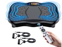 China 150W Whole Body Vibration Plate Exercise Machine With Touch Screen Remote Control for sale