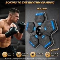 China Interactive Music Boxing Machine Punching Trainer With Boxing Gloves for sale