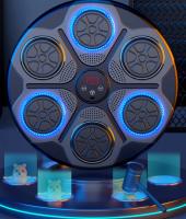 China Bluetooth Smart Music Boxing Machine Wall Mounted LED Punching Trainer for sale