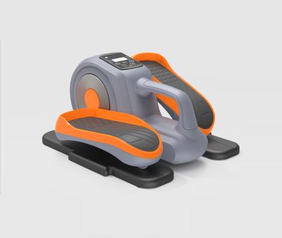 China 2 in 1 Under Desk Elliptical Auto Manual Pedal Exerciser with LCD Display 12 Speed Levels for sale