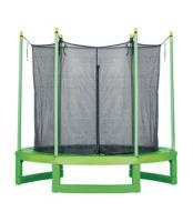 China MG 12FT Outdoor Trampoline with Safety Enclosure and Ladder 144x144x98.4 Inch for sale