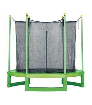 China MG 12FT Outdoor Trampoline with Safety Enclosure and Ladder 144x144x98.4 Inch for sale