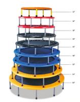 China MG 12FT Outdoor Trampoline with Safety Enclosure for Kids and Adults Daily Exercise for sale