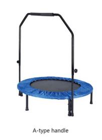 China MG 12FT Outdoor Trampoline with Enclosure and Ladder Black PE Safety Net for sale