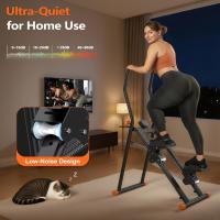 China Compact Home Gym Stair Stepper Climber Machine 3 Level Adjustable Resistance 300 lbs Capacity for sale