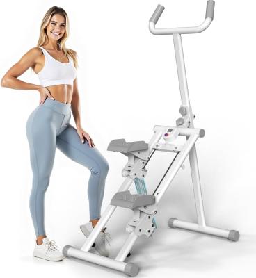 China Home Gym Stair Stepper Machine Resistance Foldable Stepper Climber Exercise Machine for sale