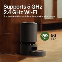 China WiFi Timed Feeding Smart Pet Food Dispenser Automatic Cat Dog Feeder 2K Camera 4L for sale