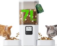China Smart WiFi Automatic Cat Dog Feeder 2K 130 Degree Wide Angle Monitoring 4L Capacity for sale