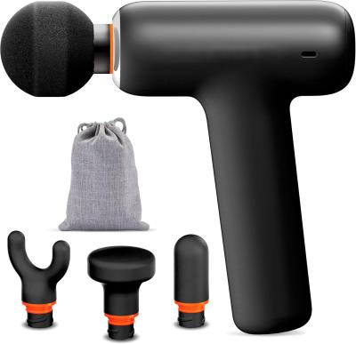 China Rechargeable Percussion Massage Gun 12mm 3200RPM Deep Tissue Muscle Massager for sale