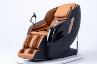China Intelligent Luxury 3D Dual Rail Full Body Massage Chair with 7 Inch LCD and Zero Gravity for sale