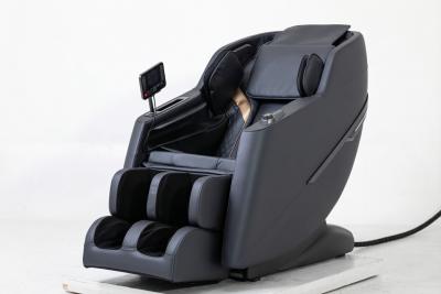 China Graphene Heated L Track Massage Chair Zero Gravity Smart Touch Panel Bluetooth Audio 10 30 Min Timer for sale