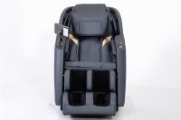 China Graphene Heated L Track Massage Chair Zero Gravity Smart Touch Panel Bluetooth Audio 10 30 Min Timer for sale