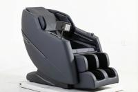 China Graphene Heated L Track Massage Chair Zero Gravity Smart Touch Panel Bluetooth Audio 10 30 Min Timer for sale