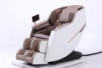 China Graphene Heated L Track Massage Chair Zero Gravity Smart Touch Panel Bluetooth Audio 10 30 Min Timer for sale