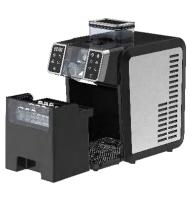 China 2 in 1 Home Ice Making Machine 25kg 24h Stainless Steel Ice Cube and Smoothie Maker for sale