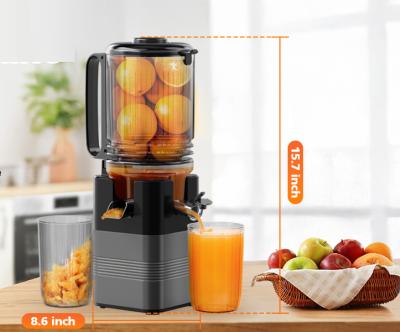 China Cold Press Slow Masticating Juicer Machine 150W Home Juice Extractor Preserve Vitamins for sale